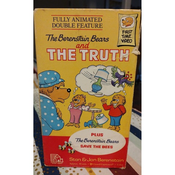 Media | The Berenstain Bears And The Truth Vhs 1988 | Poshmark